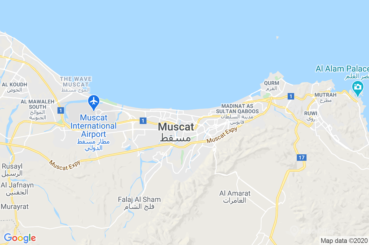 Rent a coworking space in Muscat with MatchOffice.com