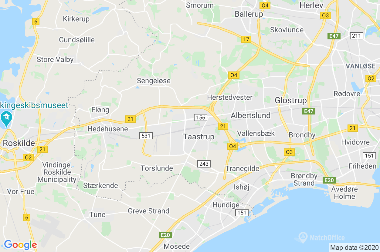 Erhvervslejemål i Taastrup - Se lokaler til leje på Lokalebasen