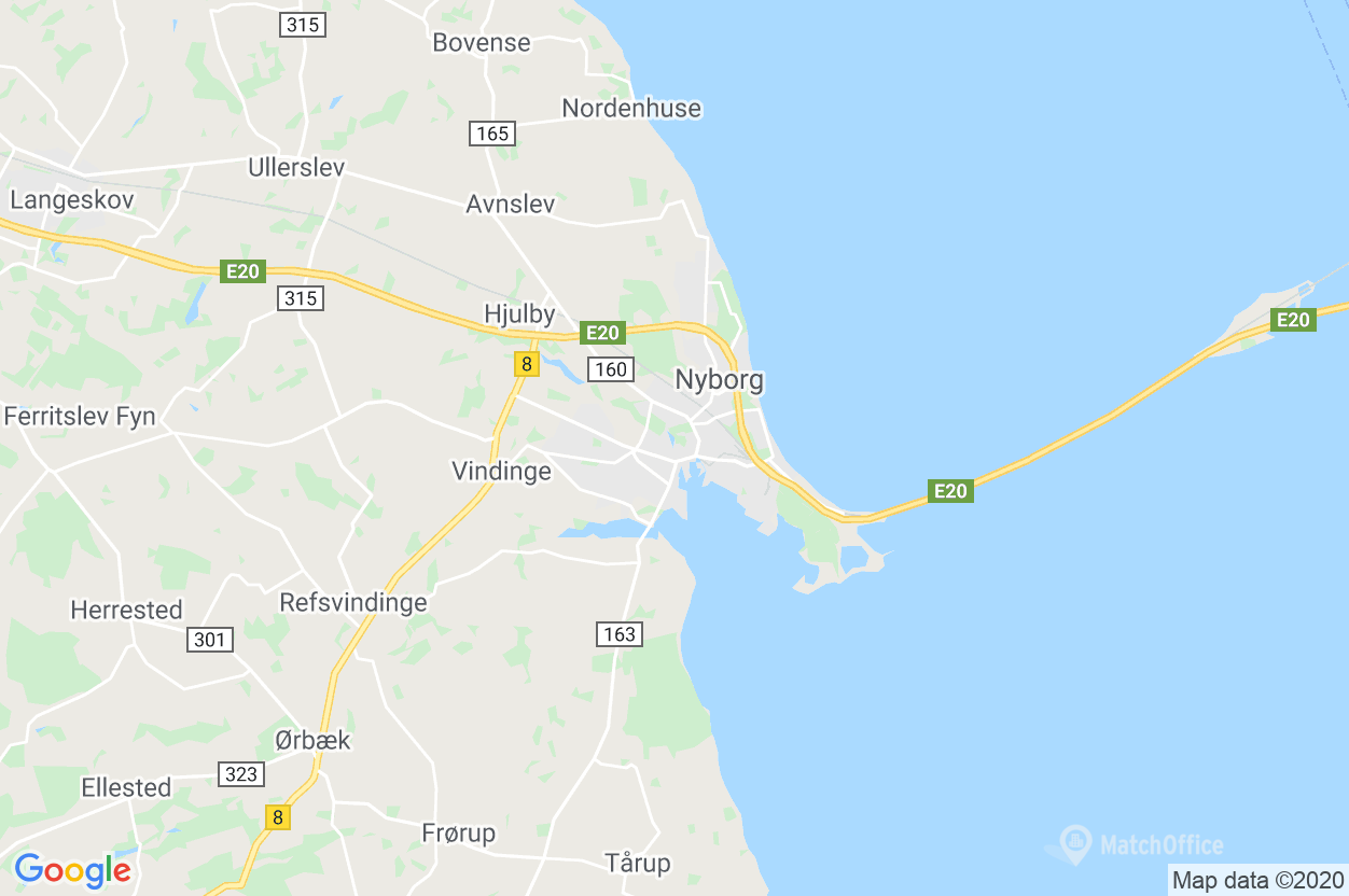 Erhvervslejemål i Nyborg - Se lokaler til leje på Lokalebasen