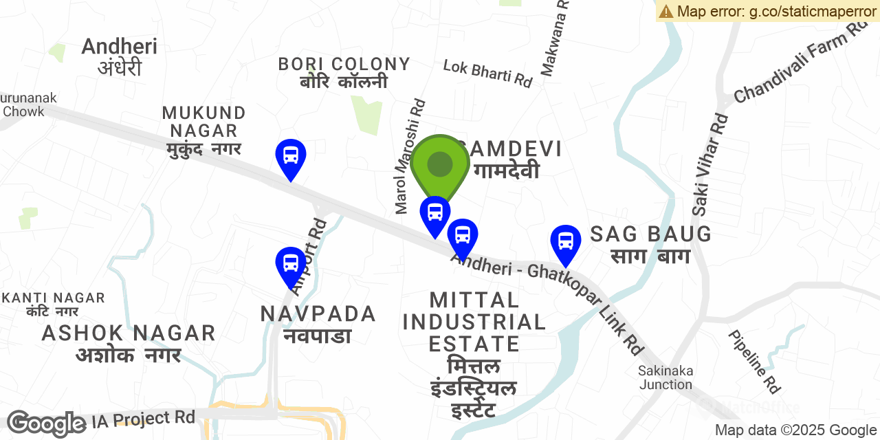 Workspace Across From the Marol Metro Station