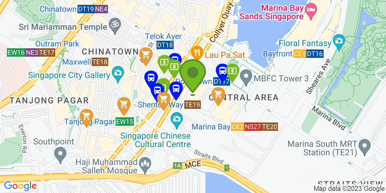 Premium Business Parks for Lease in Level 23, 12 Marina View, Asia ...