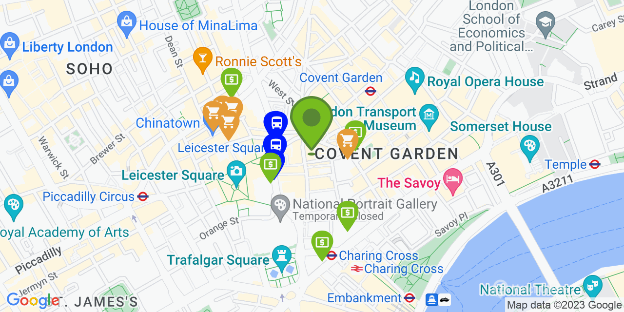 Saint Martin's Lane 60, Covent Garden, WC2N 4JS Central London ...