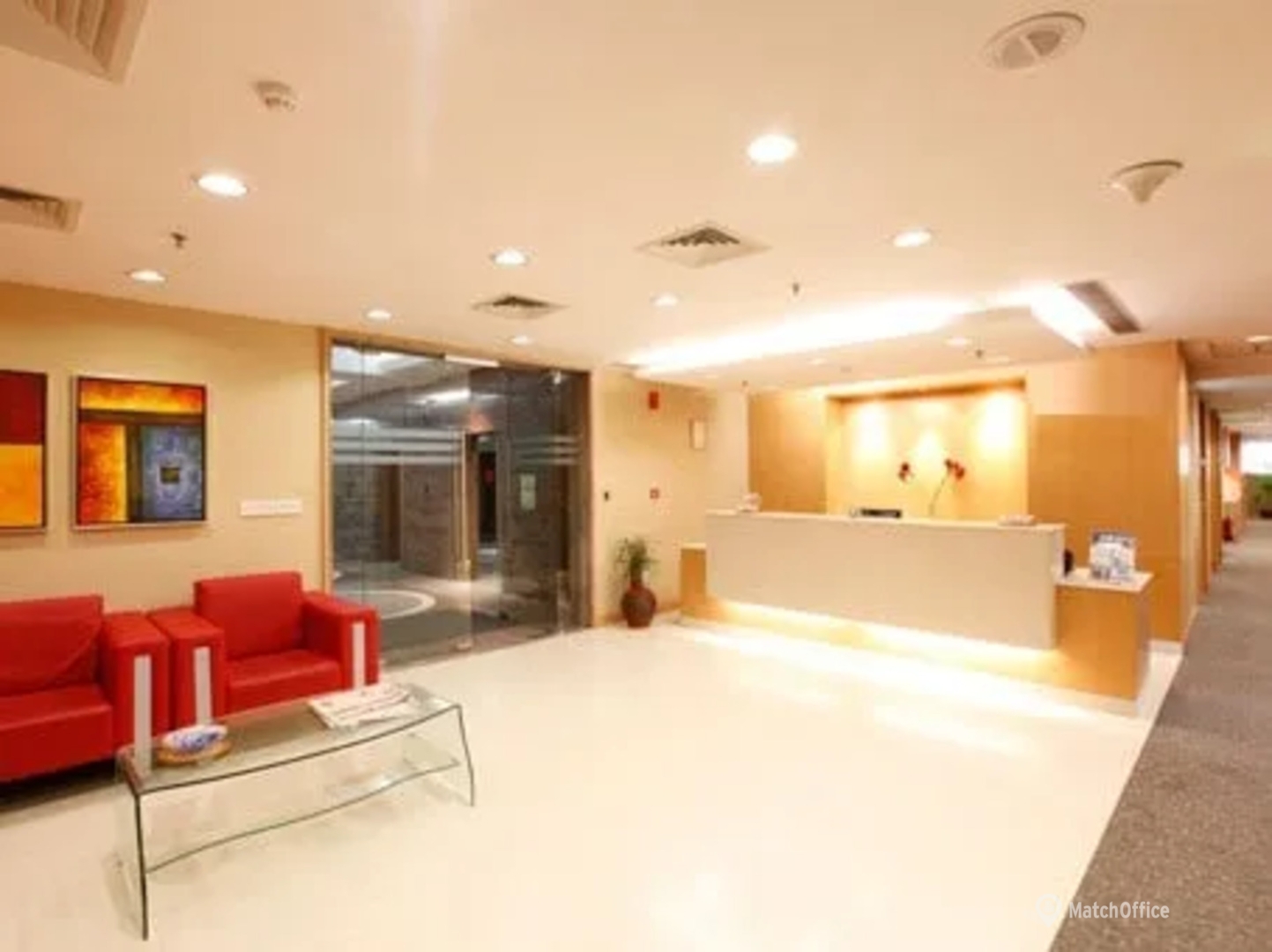 The business center in Cyber City