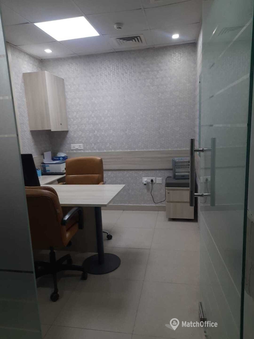 Fully furnished office space measuring 1232 sq. ft. is available for ...