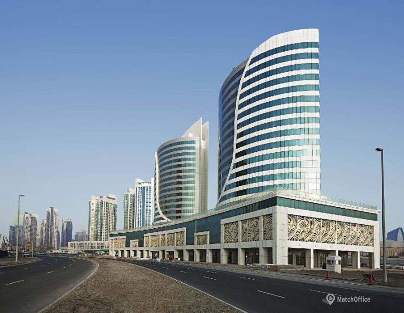 Shared Office Space on Podium Level P3, Dubai for Rent | MatchOffice.com