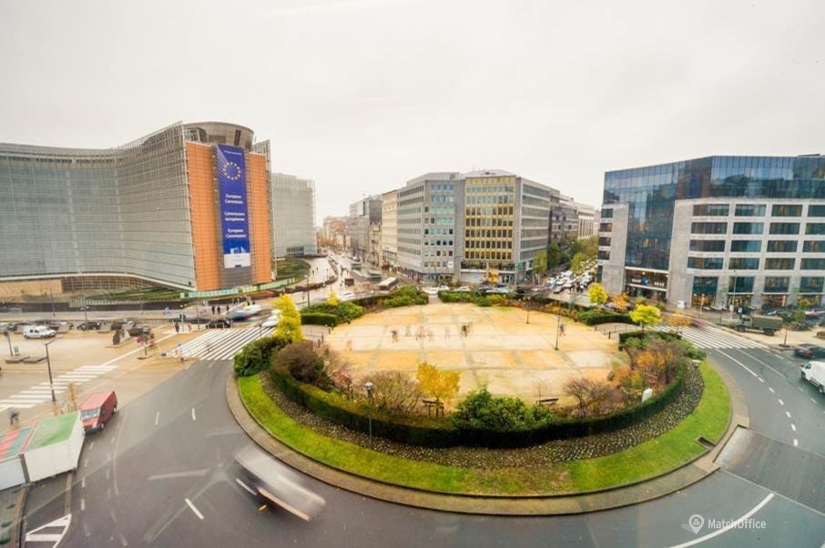 Parc d'affaires à Rond-Point Robert Schuman 2 | MatchOffice.be