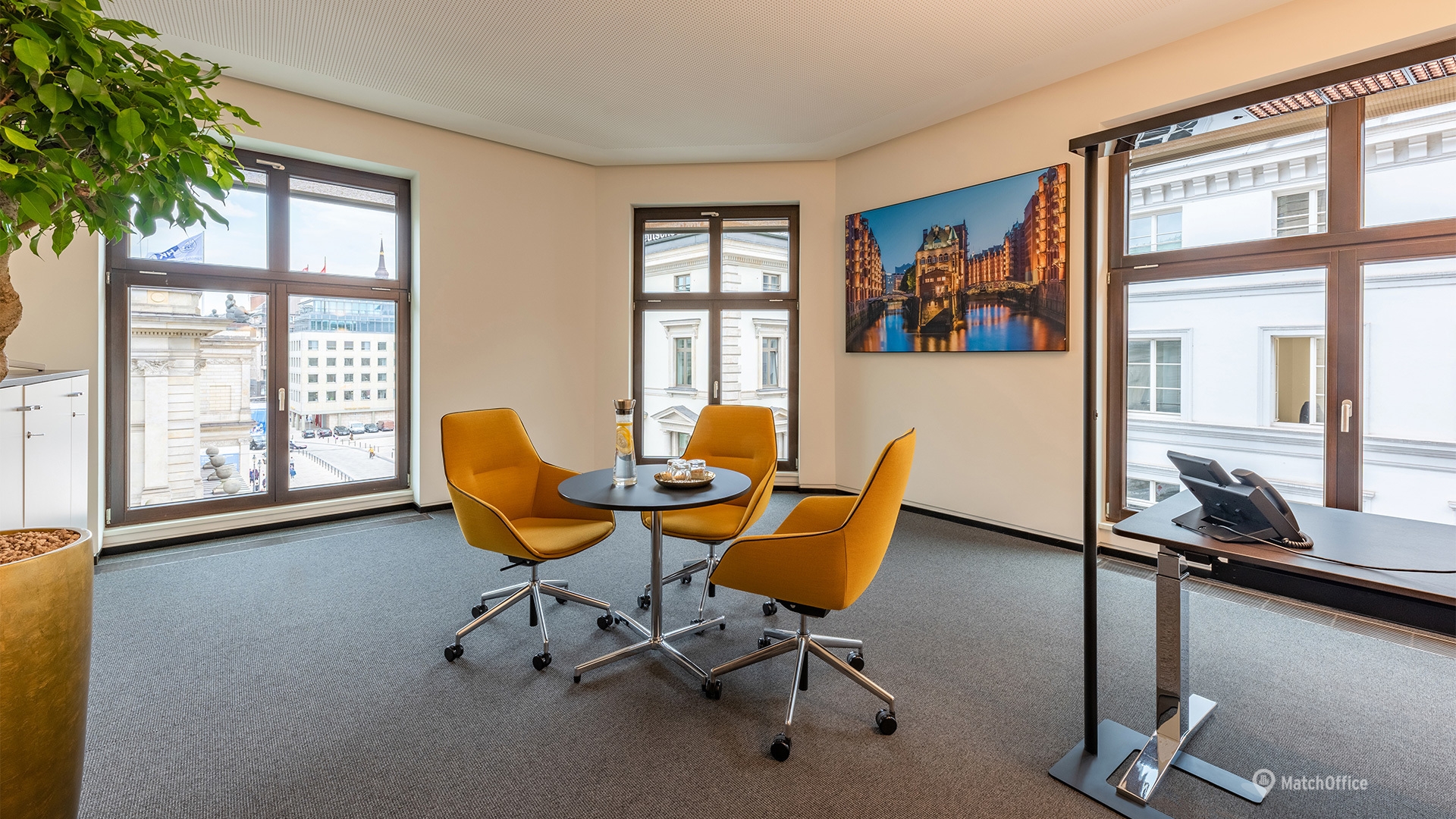 Prestigious Shared Workspace for Rent on Alter Wall 32, Hamburg ...