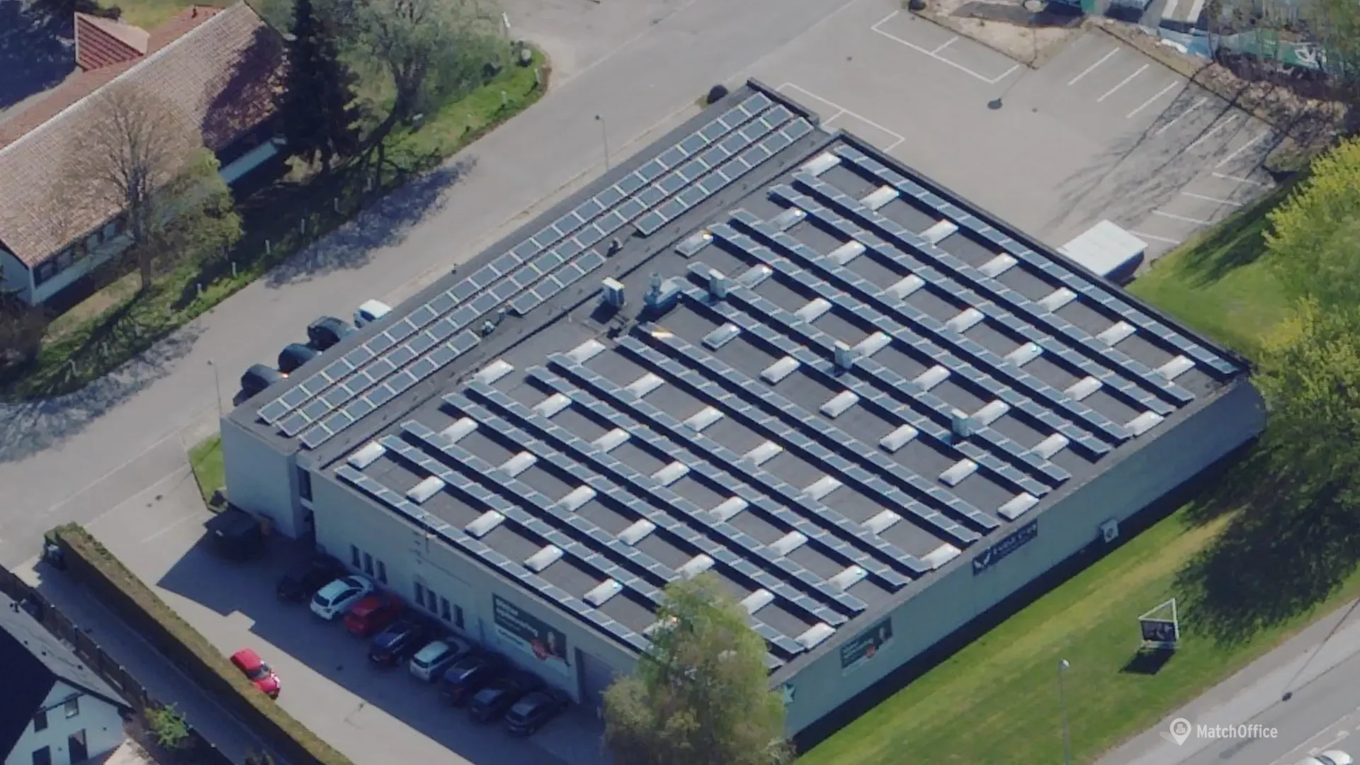 Kærvej 23 i Hørsholm - Lagerhal til leje 850 m² Lokalebasen.dk