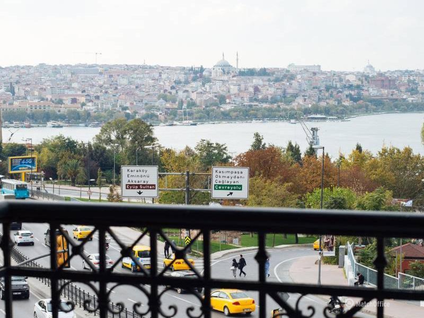 Co-Working Office on Beyoglu Nejat Eczacibasi Binasi, Istanbul City ...