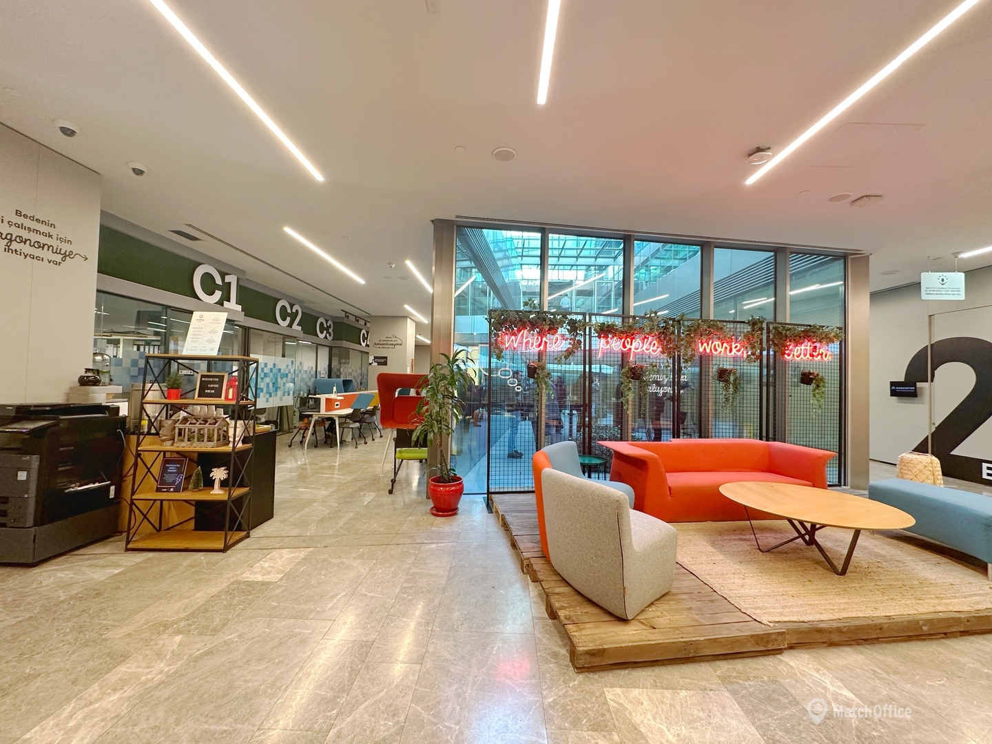 Workinton Levent 199: İstanbul’un En Prestijli Ofislerinden Birinde ...